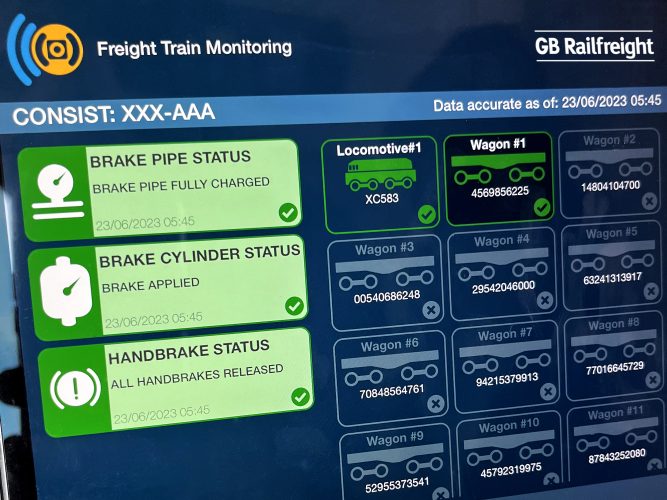 GB Railfreight Successfully Trials Brake Monitoring System