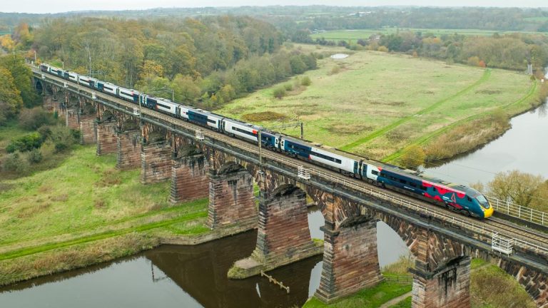 Alstom and Avanti West Coast create moving poppy tribute across UK rail ...