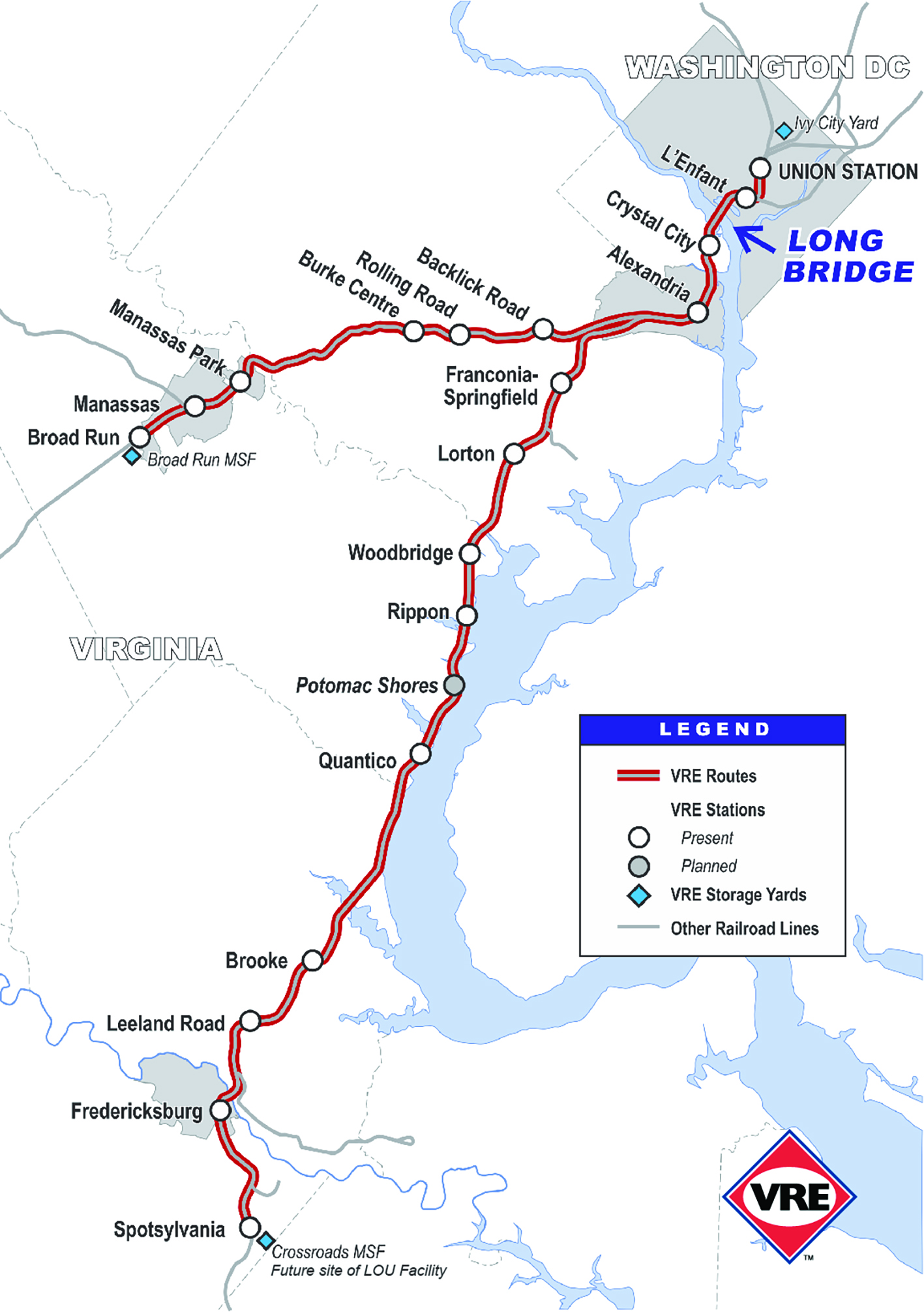 Virginia Railway Express: Regional benefits and informed expansion