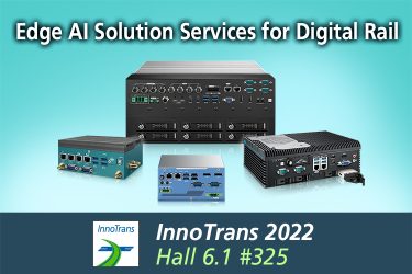 Edge AI Solution Services for Smart Railways featured at InnoTrans