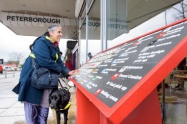 Virgin Trains and RNIB install tactile station maps