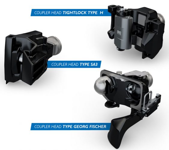 Dellner couplers modular concept - Part 1: Coupler heads