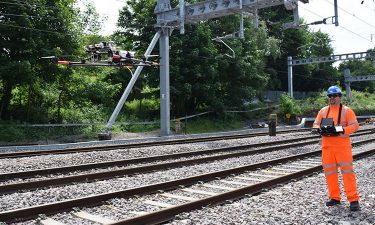 Network Rail uses drones to improve safety on south western rail network