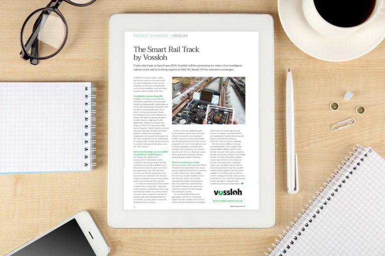 Product Showcase: The Smart Rail Track by Vossloh